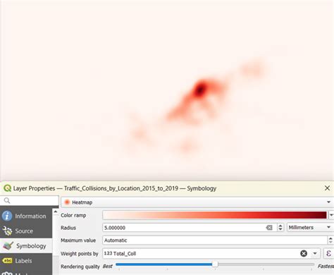 Analysing Traffic Accidents Using QGIS Heatmaps Hotspot Analysis And The Time Controller