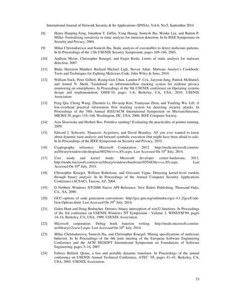 A Framework For Analysis And Comparison Of Dynamic Malware Analysis