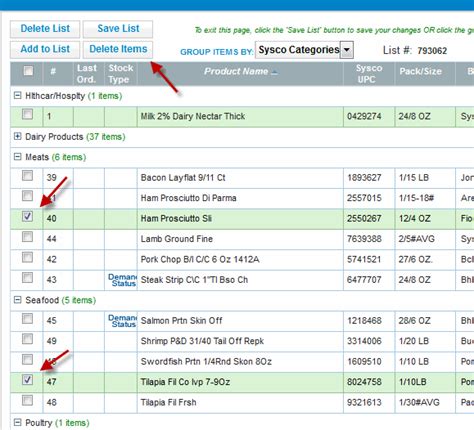 Restaurant Resource Group Export Your Sysco Order Guide From The