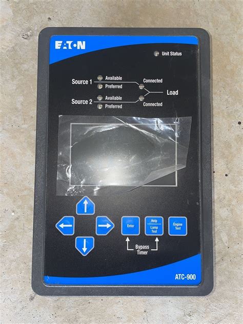 Eaton Atc 900 Controller Transfer Switch Rev 2 05 6d32428g01 Atc900 New Speed Electrical