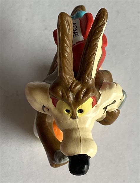 Wile E Coyote Acme Rocket Figure Looney Tunes By Applause