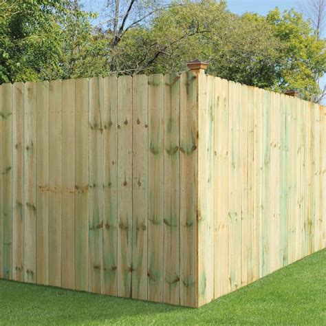 6 Ft 8 Ft Wood Fence Panels The Home Depot