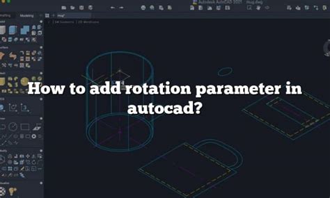 How To Add Rotation Parameter In Autocad