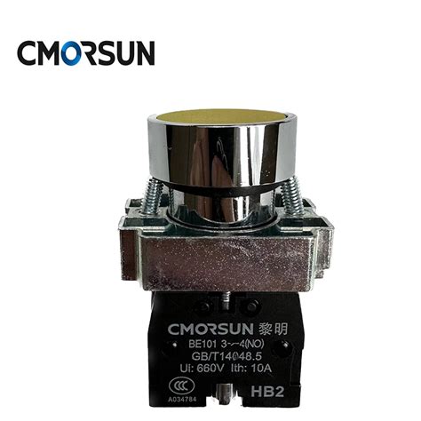CMORSUN HB Flat Head Button Spring Self Recovery Multicolor Mm Hole Push Button Switch Buy