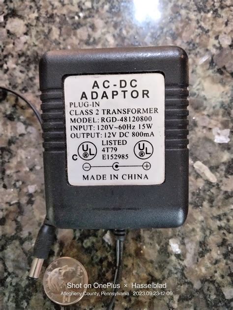 Ac Dc Adaptor Class 2 Transformer Etsy