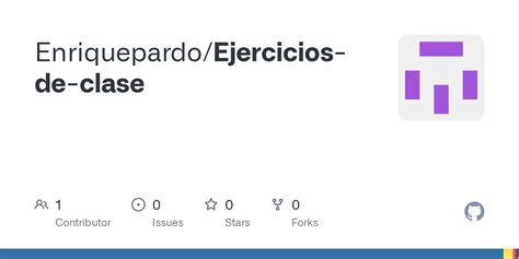 Github Enriquepardoejercicios De Clase