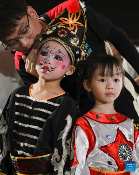 5 Year Old Girl Practices Yingge Dance In S Chinas Guangdong Culture