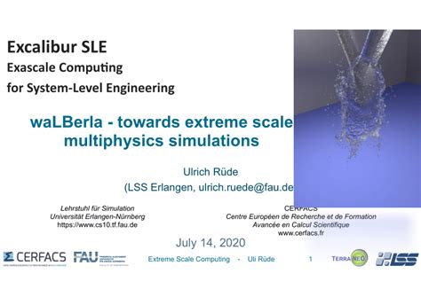 Pdf Walberla Towards Extreme Scale Multiphysics Simulations