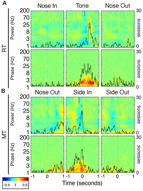 Fp Oscillations Predict Task Performance A Peri Event Correlations