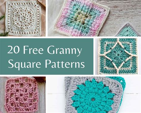 Crochet Square Patterns