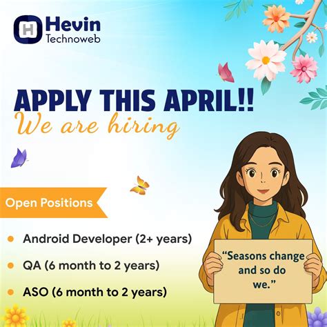 Hiringinapril Wearehiring Androiddeveloper Java Kotlin Pooja