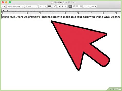 Cómo Crear Texto En Negrita En Html 9 Pasos
