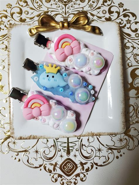 ホイップデコ ヘアピン3つセット 🍒 Solna Lily Minne 国内最大級のハンドメイド・手作り通販サイト