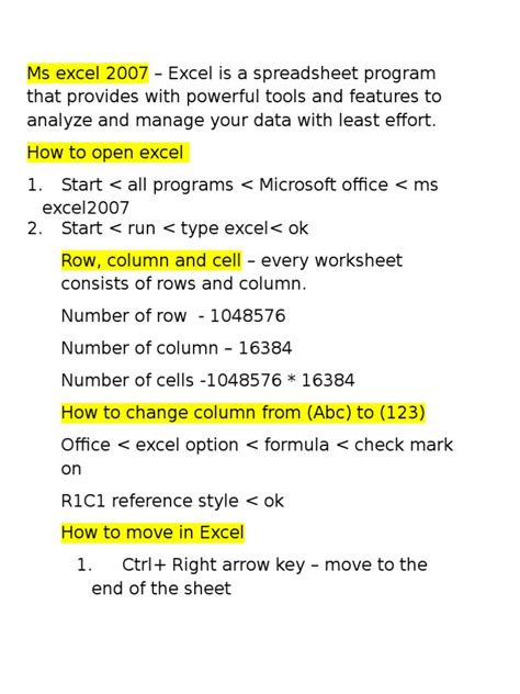 Excel Theory Pdf Microsoft Excel Database Index