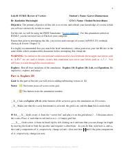 Exploring Vectors In Physics Virtual Lab Review Course Hero