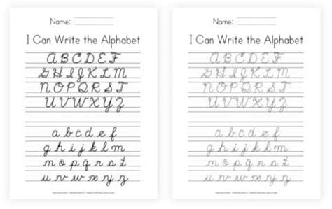 How To Write The Alphabet In Cursive Lewis Creative