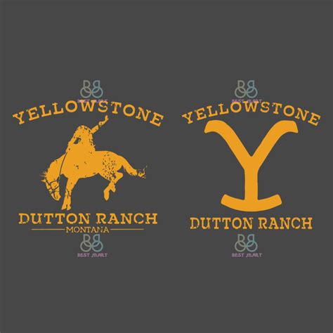 Yellowstone Dutton Ranch Svg Yellowstone Dutton Svg Brand Inspire
