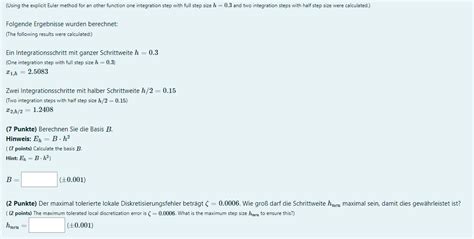 Using The Explicit Euler Method For An Other Chegg Com