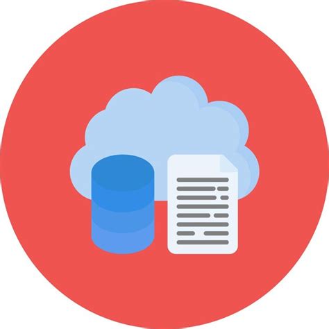 Premium Vector Cloud Storage Flat Illustration