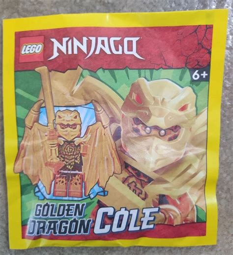 Figurine Lego Minifigure Polybag Ninjago Foil 892304 Golden Ninja