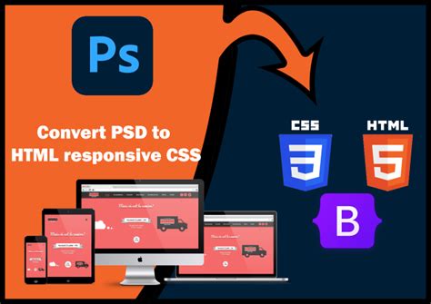 Convert Your Psd Xd Figma To Html Css Responsive Web Site By Bentoumi Fiverr