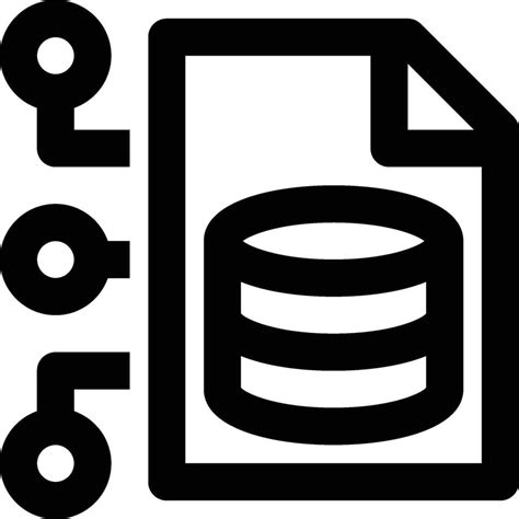 Big Data Database Data Science Outline Icon 59379180 Vector Art At Vecteezy