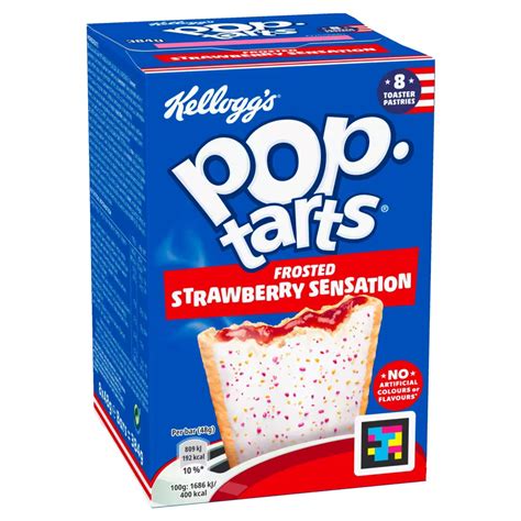 Pop Tarts® Frosted Strawberry Sensation Kelloggs