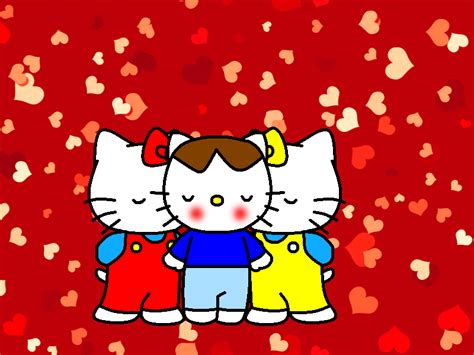 Kitty And Mimmys Valentine Kiss By Nicholasp1996 On Deviantart
