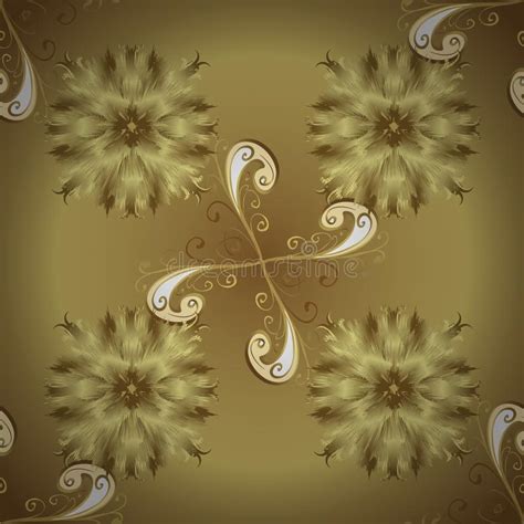 Modelo De Oro En Colores Con Los Elementos De Oro Stock De Ilustraci N Ilustraci N De Icono