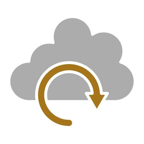 Premium Vector Vector Design Cloud Backup Icon Style