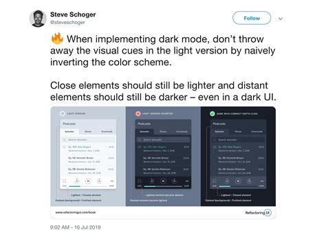 Building Dark Mode Into A Complex Web App Shortcut Blog