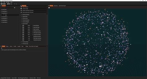 Pitch And Yaw Spin For Particles In 3d Rigzsoft Particle Effects Software And Particle Shapes