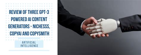 review of gpt 3 artificial intelligence content generators