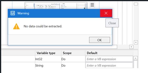 Extract Data Table Is Giving Error Studio UiPath Community Forum