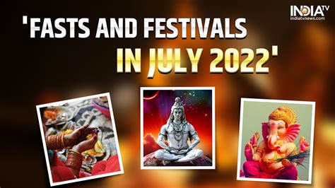 Fasts And Festivals In July 2022 Devshayani Ekadashi To First Sawan