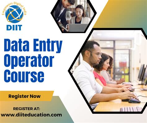 data entry operator certification
