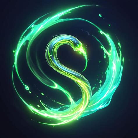Neon Green Letter S Images Free Download On Freepik