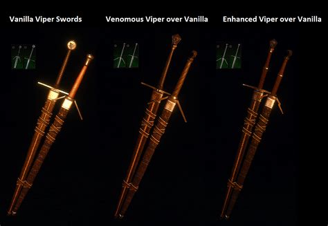 Fix For Viper And Venomous Viper Swords At The Witcher 3 Nexus Mods And Community