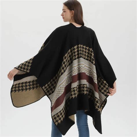 Poncho Femme Court Style Bohême