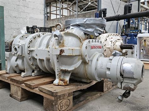 Used Mycom 160vld 58 Screw Compressor Nh3freon Hos Bv