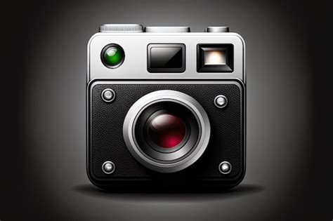 Premium Ai Image Camera Symbol