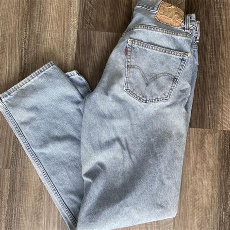 Vintage Levi 550 Denim Jeans Relaxed Fit Naturally Depop