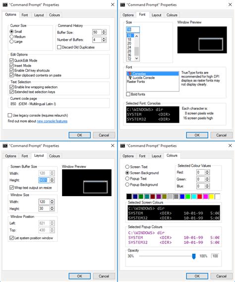 Command Line How To Enable The New Console In Windows And What Are Its Defaults Super User