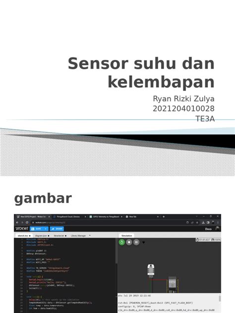 Sensor Suhu Dan Kelembapan Pdf