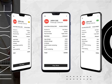 Invoice Ui Designs Themes Templates And Downloadable Graphic Elements