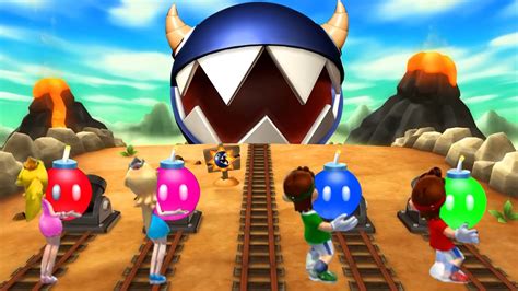 [마리오 파티9] 보스 게이트 배틀 마리오 Vs 루이지 Vs 로젤리나 Vs 공주 복숭아 마스터 난이도 Youtube