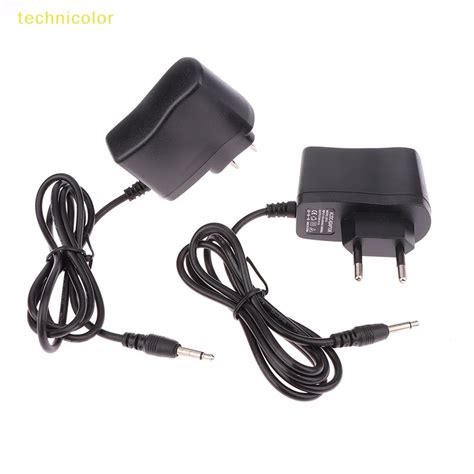 Tcph 1pc Handheld Electric Sewing Machine Eu Us Plug Power Adapter 110v 240v 50 60hz 6v 1a Ac Dc