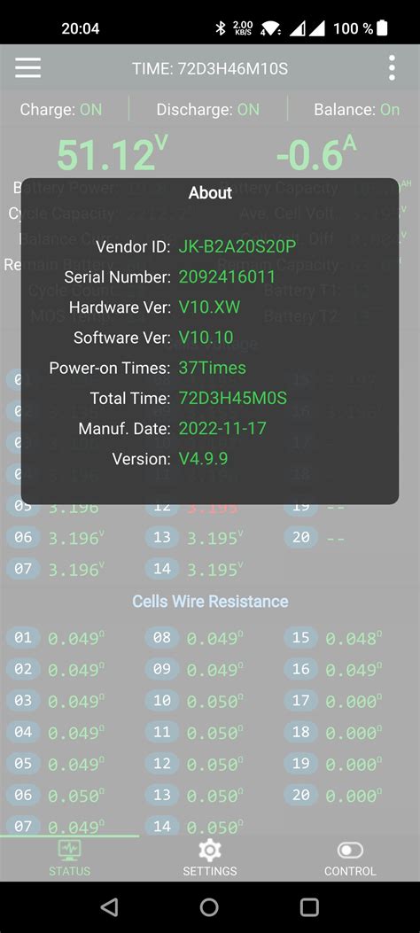 Supprt Jk B2a20s20p · Syssi Esphome Jk Bms · Discussion 173 · Github