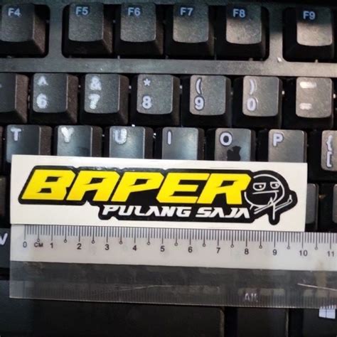 Jual Stiker Baper Shopee Indonesia