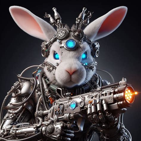 Download Ai Generated Rabbit Robot Royalty Free Stock Illustration Image Pixabay